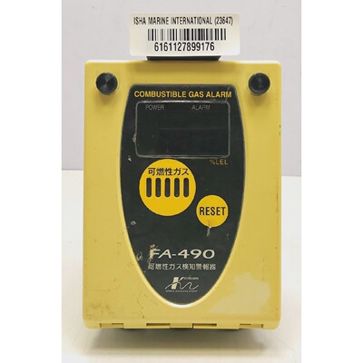 Komyo Rikagaku FA490 B2V4 3761 Gas Alarm for Flammable Gases