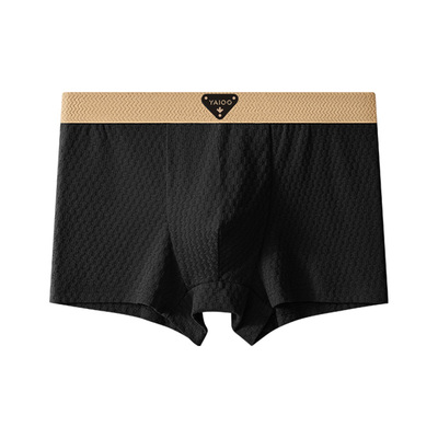 纯棉抗菌男士内裤宽松透气平角裤