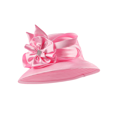 Lattice时尚花朵头巾帽