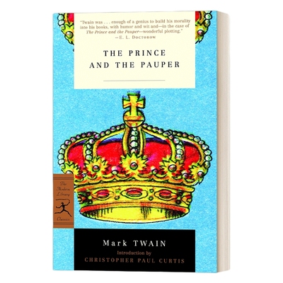 英文原版小说 The Prince and the Pauper 王子与贫儿 兰登书屋现代图书馆经典系列 马克吐温 英文版 进口英语原版书籍