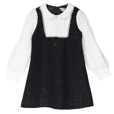 IVYHOUSE女童假两件香风连衣裙