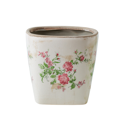 陶瓷复古家用花盆创意高级感大小