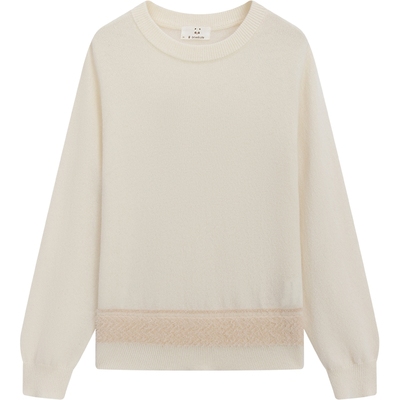 播broadcute童装毛衣秋冬新款男女童宽松休闲针织衫KEQ4S573