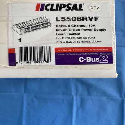 议价施耐德CLIPSAL奇胜L5508RVF智能家居灯光控制模块8路照明继电