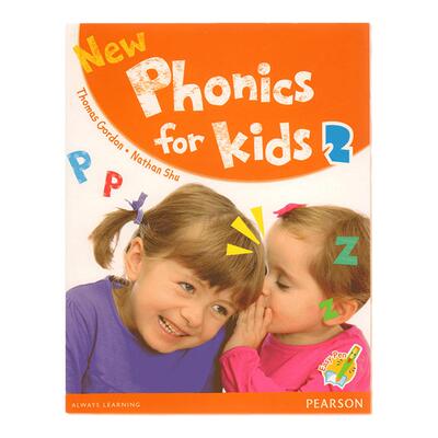 培生原版朗文 New Phonics for Kids 学生书第2级 亲子幼儿自然拼读课程 2-6岁幼儿英语 英文 可搭配培生易学笔点读笔 英语书籍