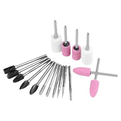 气动风磨笔3mm柄砂轮打磨头金钢砂磨头羊毛磨头圆柱圆锥金属抛光