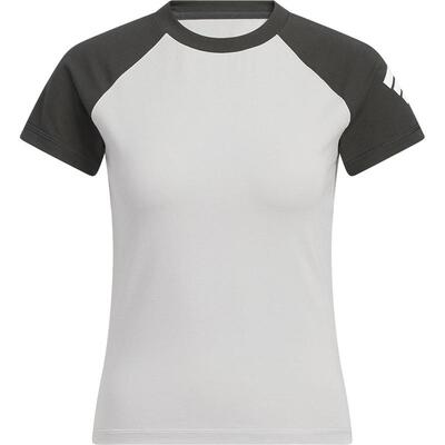 Adidas/阿迪达斯官方正品当季款女士修身插肩袖短袖KC3769