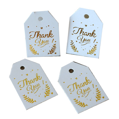 THANKYOU感谢吊牌DIY饰品