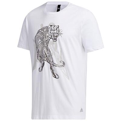 阿迪达斯武极男子运动短袖T恤