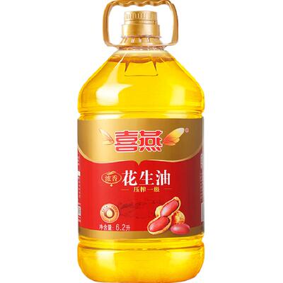 喜燕山东浓香花生油五重锁鲜6.2L