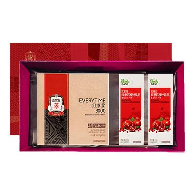 【年货节送礼物】正官庄Everytime精红参浆红参石榴中号礼盒