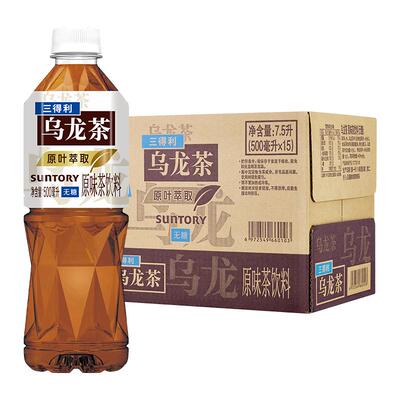 SUNTORY三得利乌龙茶无糖清爽