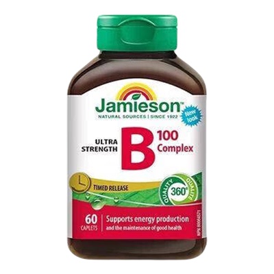 健美生B族维生素B100缓释片补VB