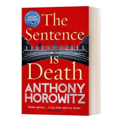 英文原版 The Sentence is Death 关键句是死亡 英文版 Anthony Horowitz 进口英语原版书籍