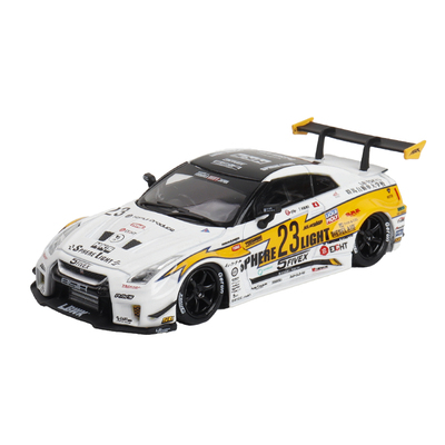 MC 1:64 尼桑GTR R35 Kitty猫 库洛米 LB宽体35GT-RR合金汽车模型