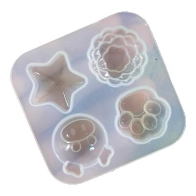 小号可爱动物滴胶模具果冻蜡捏捏乐火漆印章DIY手工材料模2-3cm