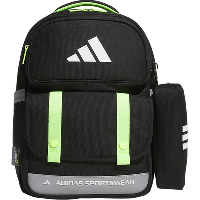 Adidas/阿迪达斯正品2025新款儿童运动耐磨经典实用书包KD4334