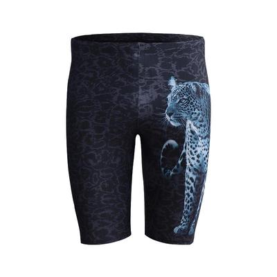 BE范德安时尚暗纹男士平角泳裤