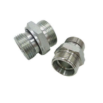 液压油管接头变径H型24锥卡套