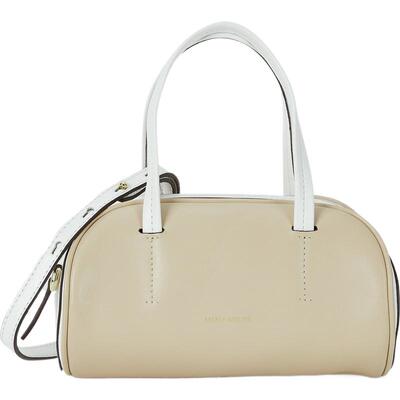 【礼物】MANU Atelier 女拼色皮革手提包