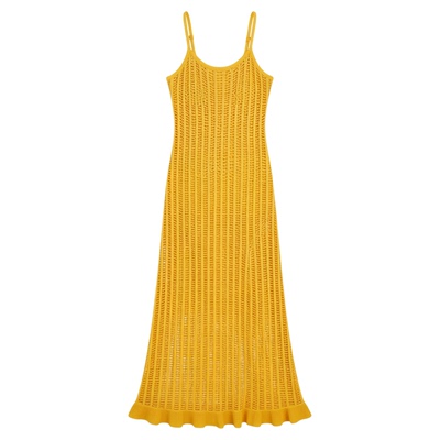 V-neck hollow suspender slim fit dressV领镂空吊带修身连衣裙