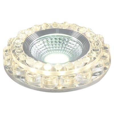 2025新款水晶射灯6/7.5/8孔灯LED筒灯吊顶嵌入式牛眼灯3W5W天花灯