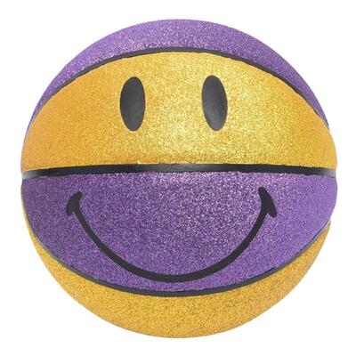 联名款笑脸荧光篮球潮