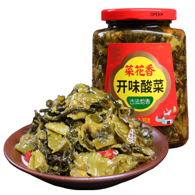 菜花香四川特色开味泡酸菜