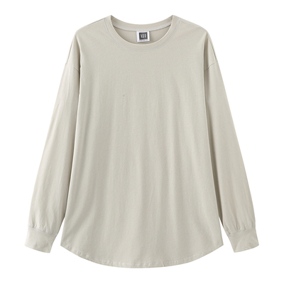 全棉透气宽松时尚长袖正常现代舞