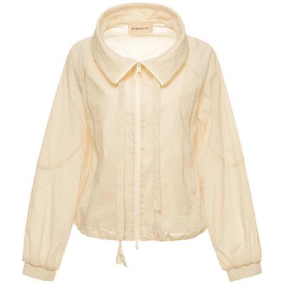 宝姿PORTSPURE女装舒适波嬉可调节花苞系带领户外短外套