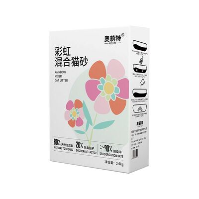 奥莉特水果彩虹豆腐猫砂