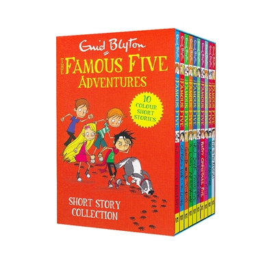10册全套 送音频丝滑入章神书The Famous Five Adventures五个小伙伴远方的魔法树经典奇幻冒险悬疑探索全彩插图桥梁书儿童友谊