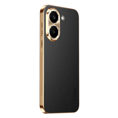 适用红米turbo5手机壳max皮纹