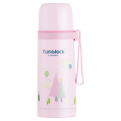 Glasslock轻享保温杯儿童小学生水杯可爱便携随行不锈钢车载水杯