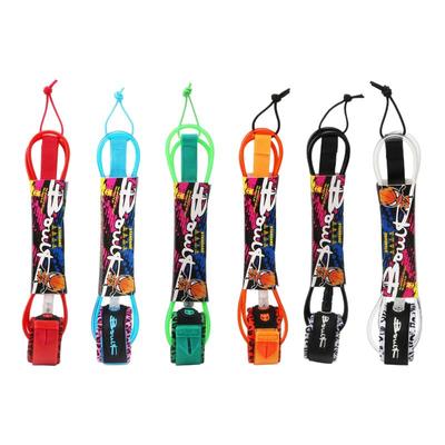 浪脚绳 户外滑水冲浪板脚绳 户外水上运动直脚绳 牵引绳