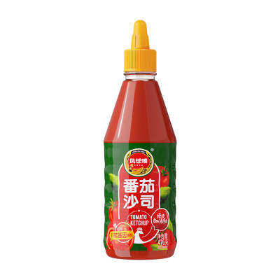 凤球唛番茄沙司476g家用番茄酱蘸料炸鸡薯条手抓饼