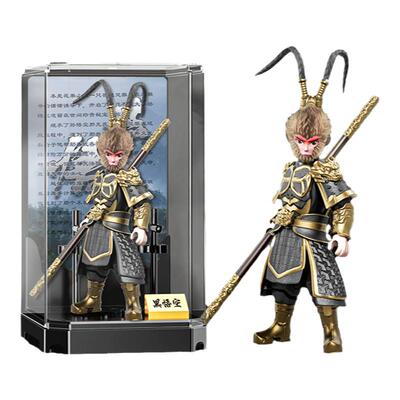 黑神话悟空积木人仔齐天大圣天命人儿童益智男孩模型摆件玩具礼物