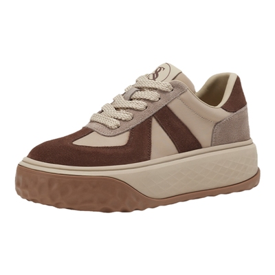 RosaBianca真皮厚底德训鞋