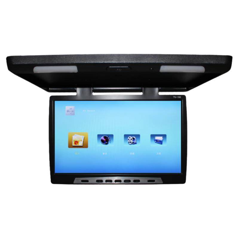 定制15/17/19寸车载吸顶高清显示器电视显示屏MP5 HDMI VGA 1080P_虎窝淘