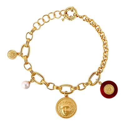 RetroChic玳瑁金币手链