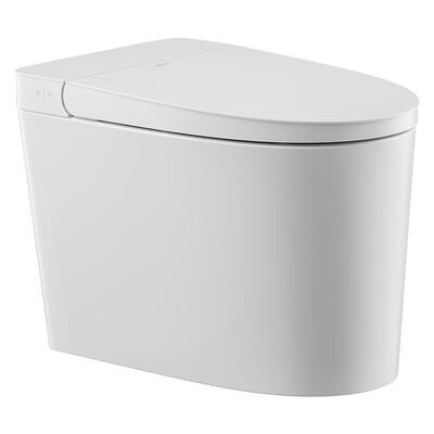 【小户型精选】恒洁轻智能马桶座圈加热抗菌自动坐便器家用520