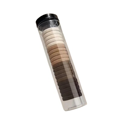 高弹力耐用女式扎头绳新款黑色