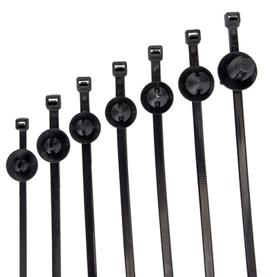 尼龙扎带可移动可拆汽车插销螺旋