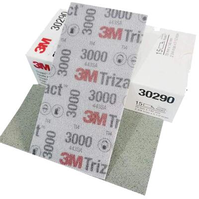 3m金字塔海绵砂纸5000精细抛光