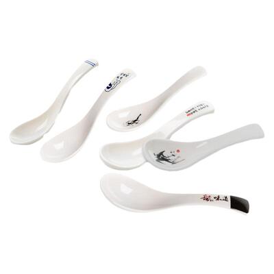 喝粥勺耐摔调羹弯勾汤勺汤羹