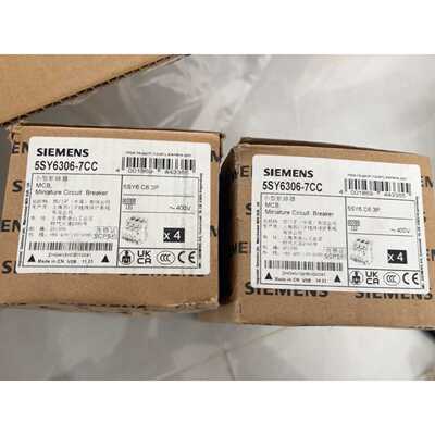 议价全新正品西门zi断路器5SY63067CC3P400V