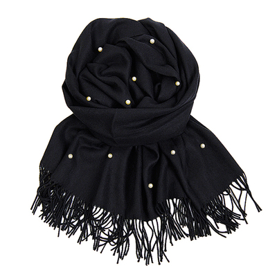 白色围巾其他钉珠韩版伴娘冬季