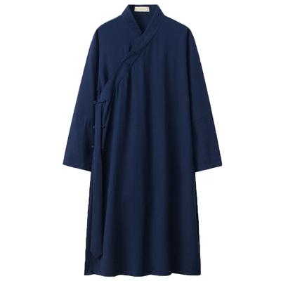 双层加厚保暖三清领道士服男女款