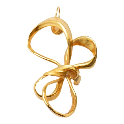 UOOYAA/乌丫2026夏季新款「乱LUAN」系列蝴蝶结大耳挂