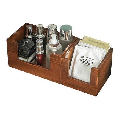 zakka木质面膜化妆品桌面收纳盒